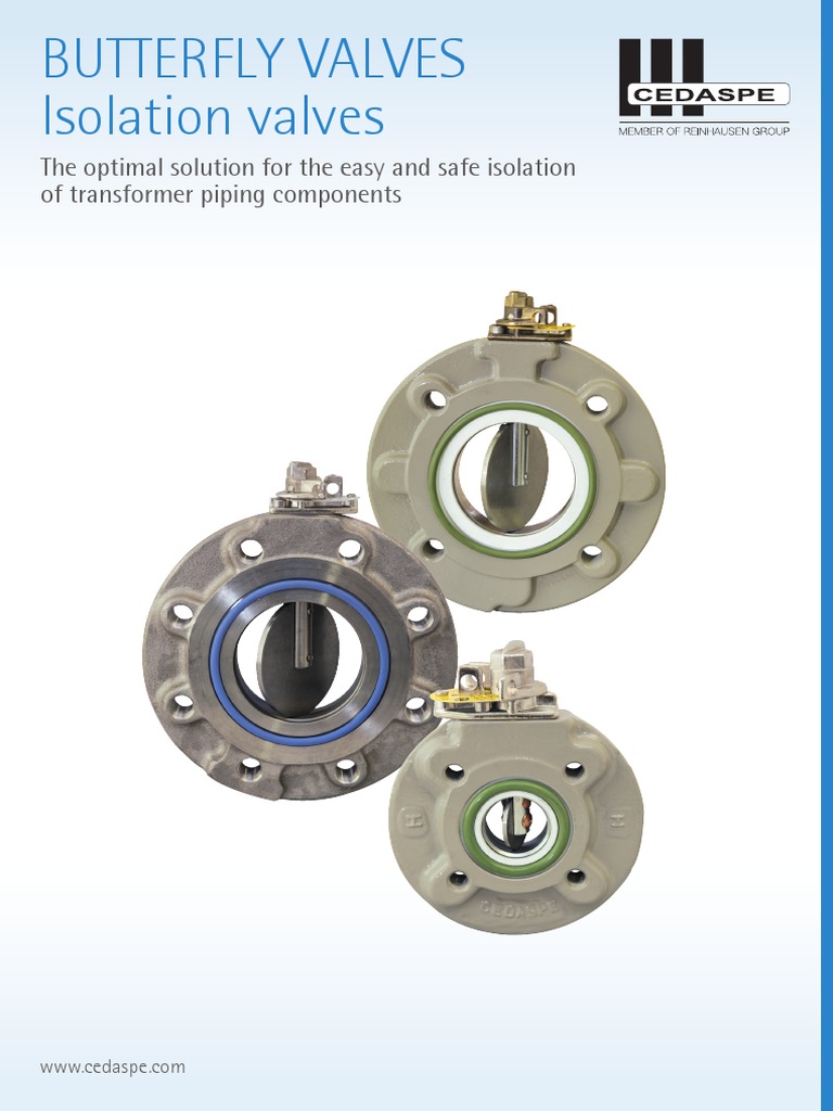 Butterfly Valve Isolation Solutions | PDF | Valve | Materials