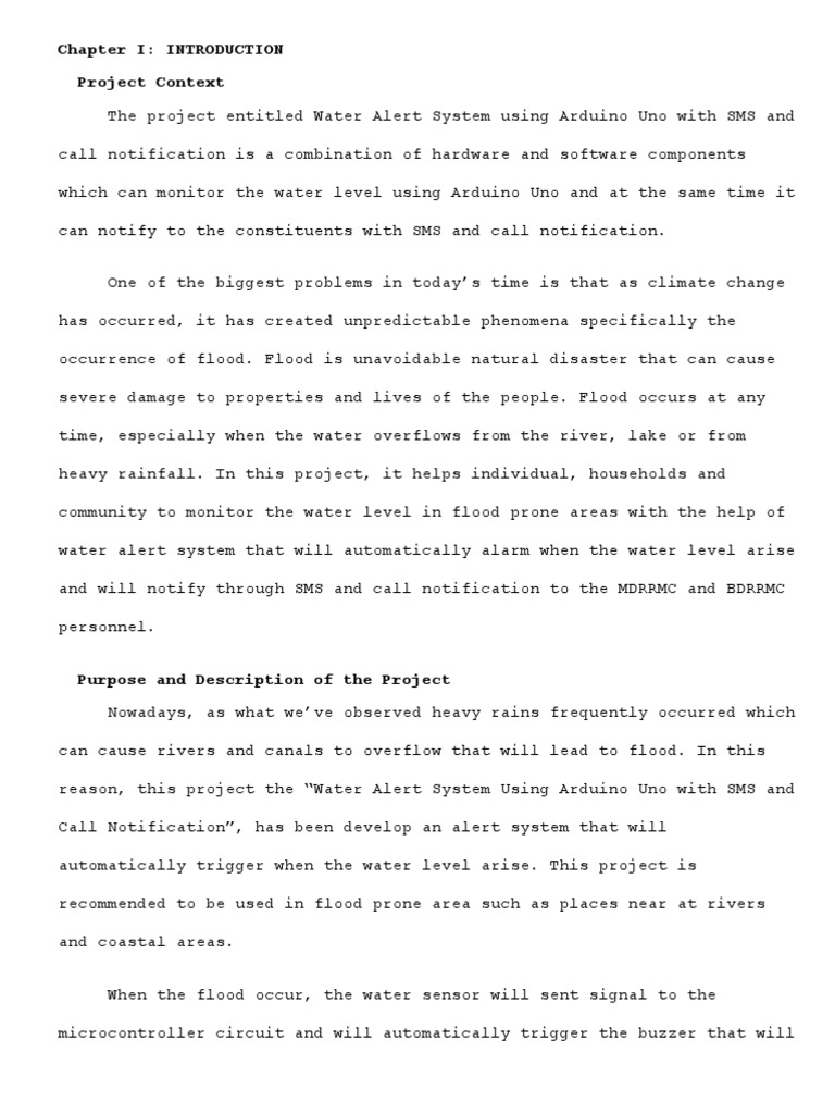 Assignment No.3 - Chapter 1 - Embedded Systems Project | Download Free PDF | Flood | Computing