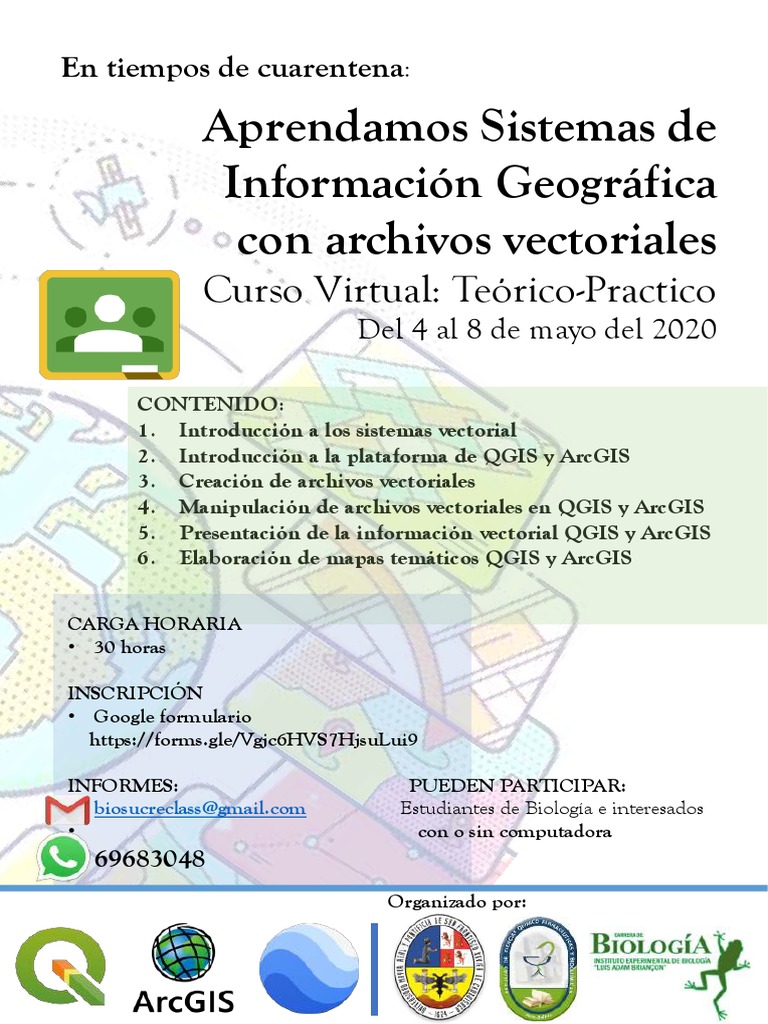 Curso SIG: Aprende con QGIS y ArcGIS | PDF | Arte | Informática