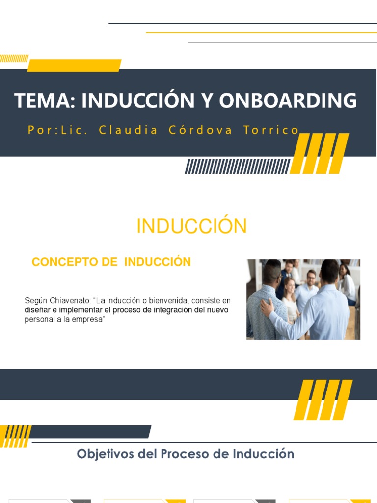 Inducción - Onboarding | PDF