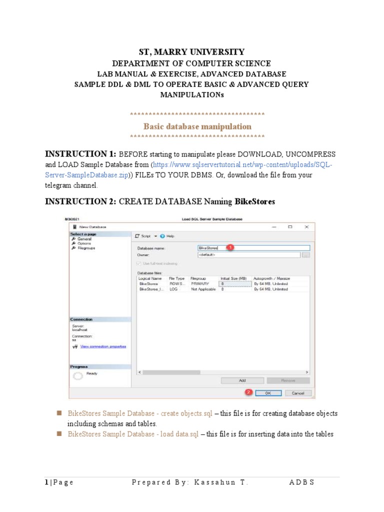 Lab Manual | PDF | Relational Database | Table (Database)