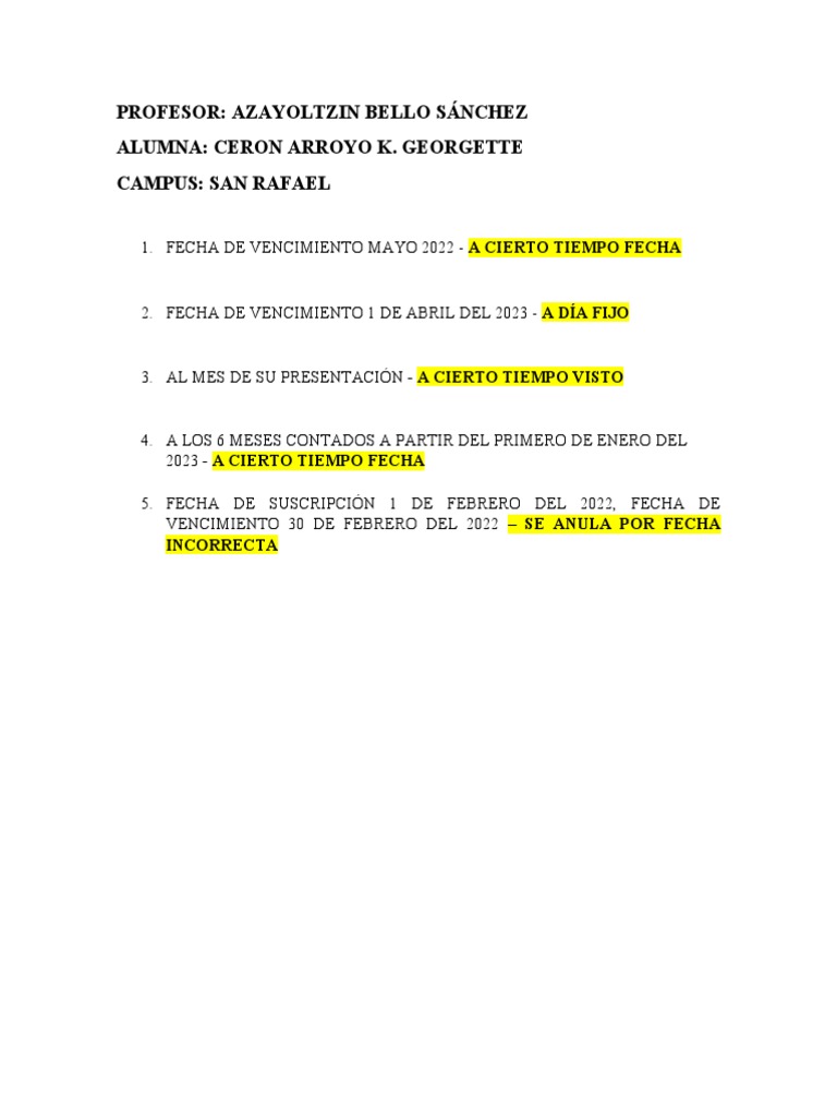 Profesor: Azayoltzin Bello Sánchez Alumna: Ceron Arroyo K. Georgette ...