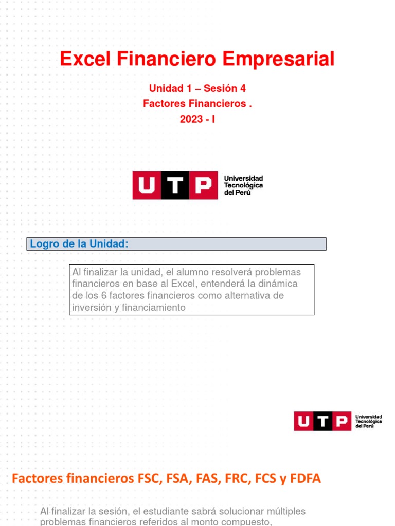 S04.s1 Factores Financieros | PDF | Bancos | Dinero