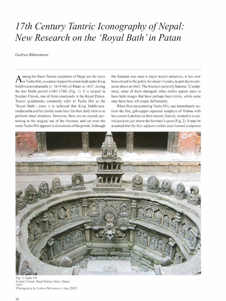 17th Century Tantric Iconography of Nepa | PDF