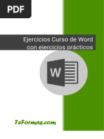 Ejercicios Curso PowerPoint Con Ejercicios Prácticos | PDF | Microsoft PowerPoint | Cuestionario