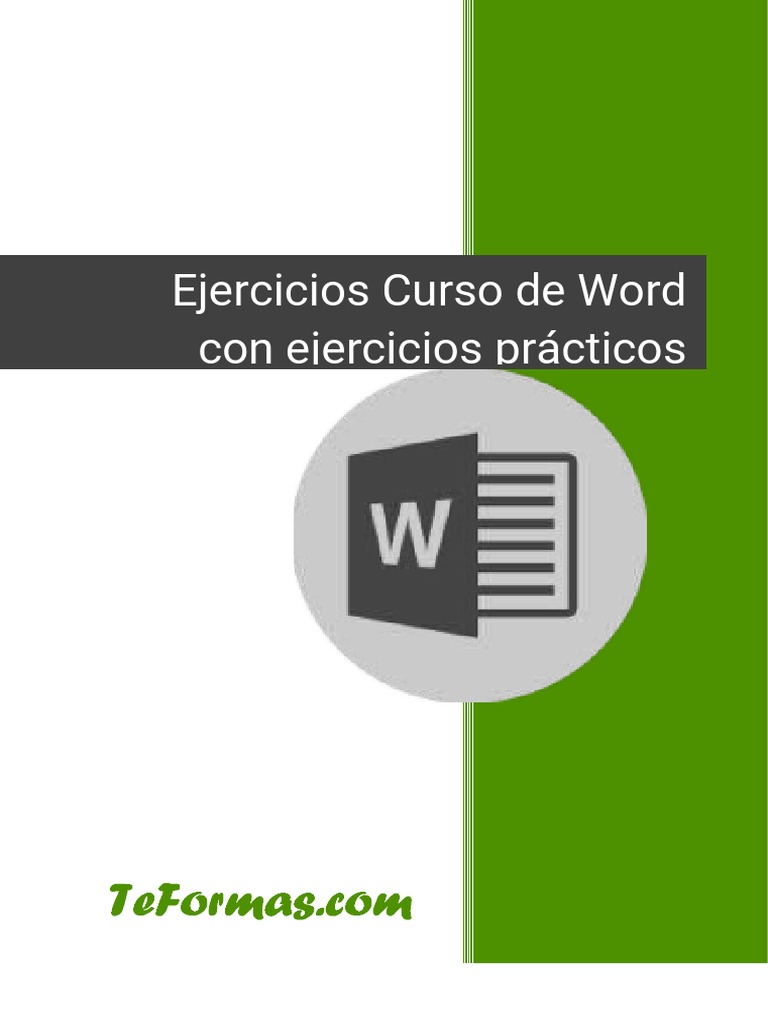 Resolucion Ejercicios Curso De Word Con Ejercicios Practicos Pdf