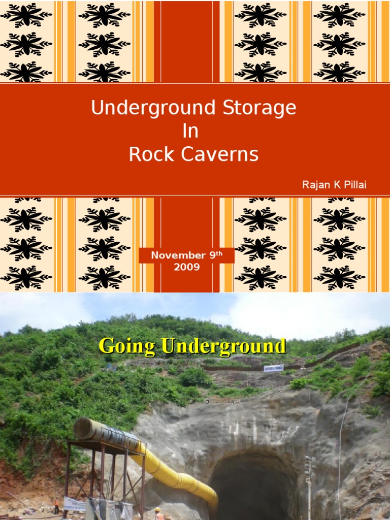 Underground Storage in Rock Caverns | Download Free PDF | Petroleum | Cave