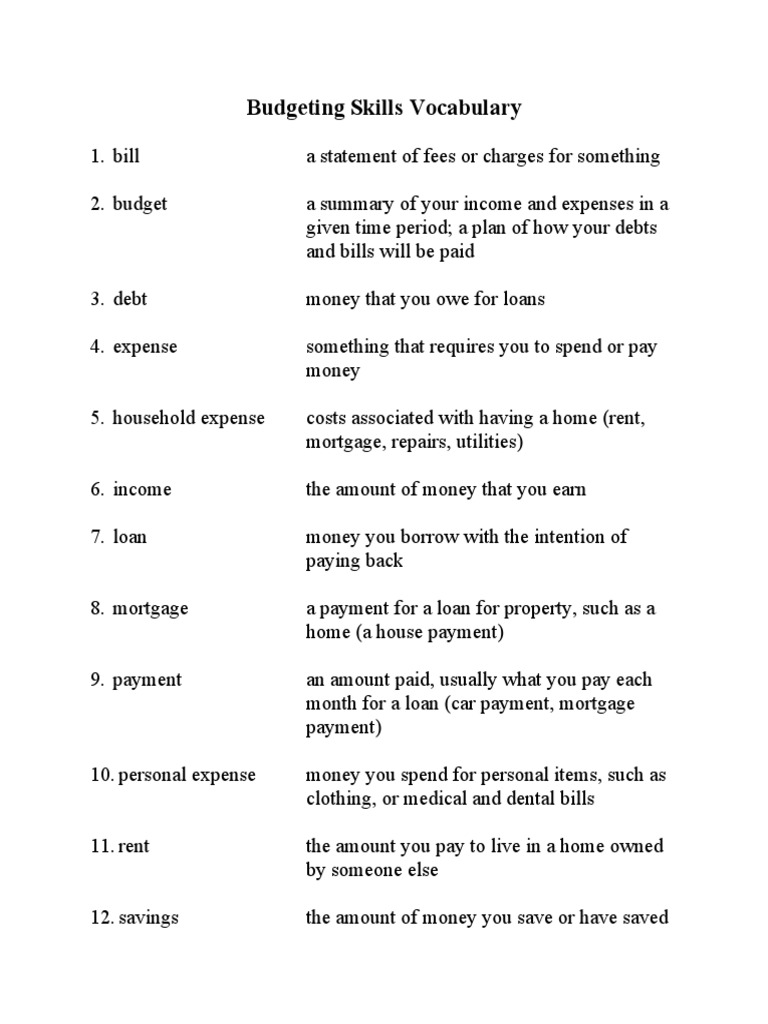 Lesson Plan Budget | PDF