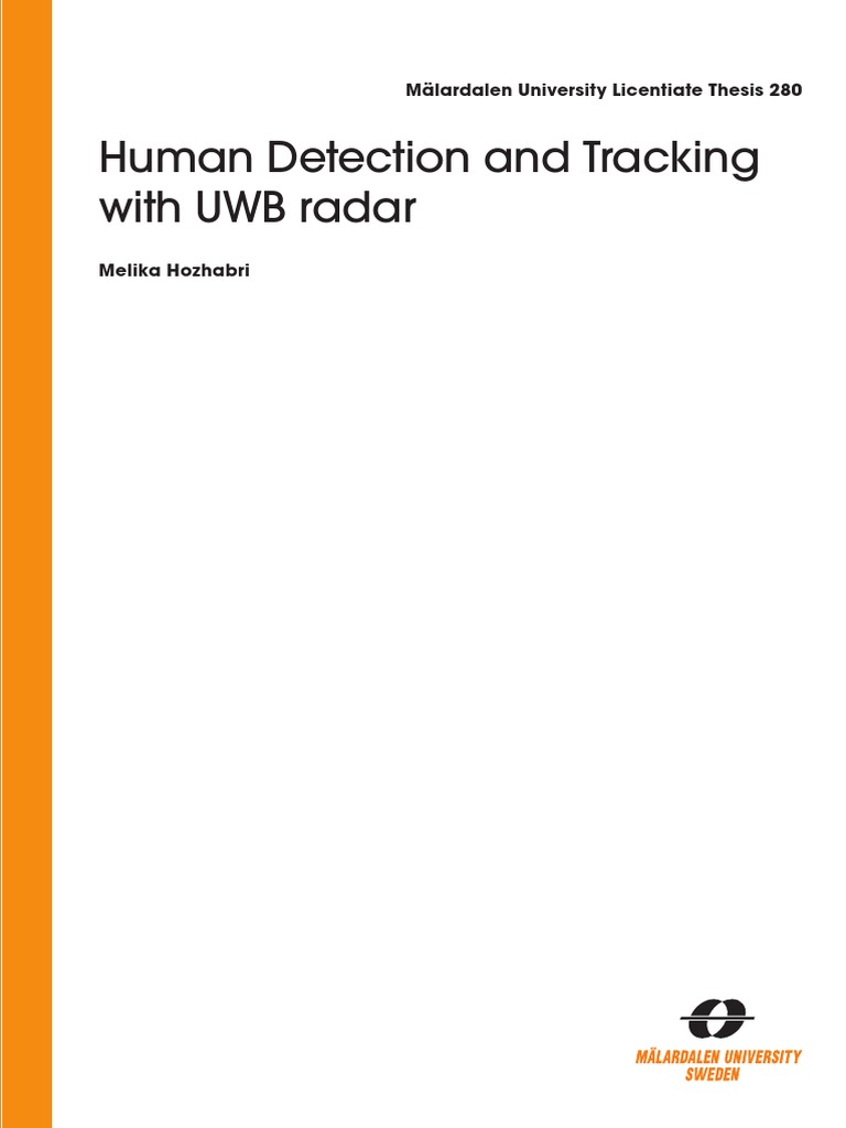 Human Detection With UWB Radar | PDF | Radar | Ultra Wideband
