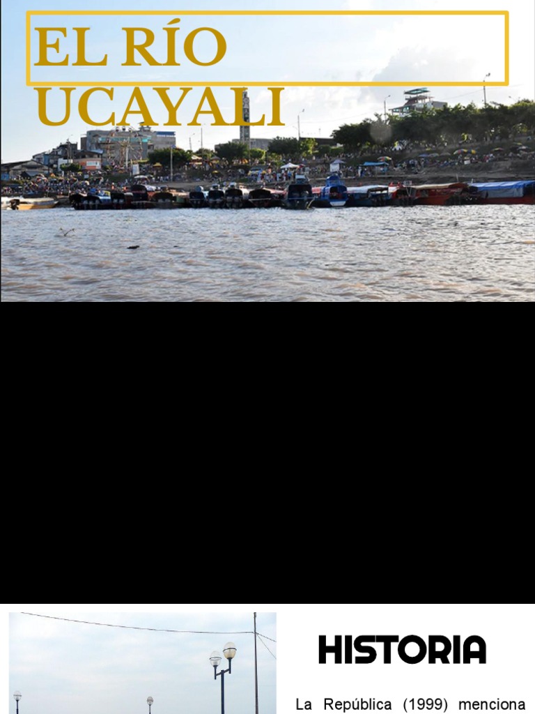 Afluentes del río Ucayali y su historia | PDF | Viajes y turismo
