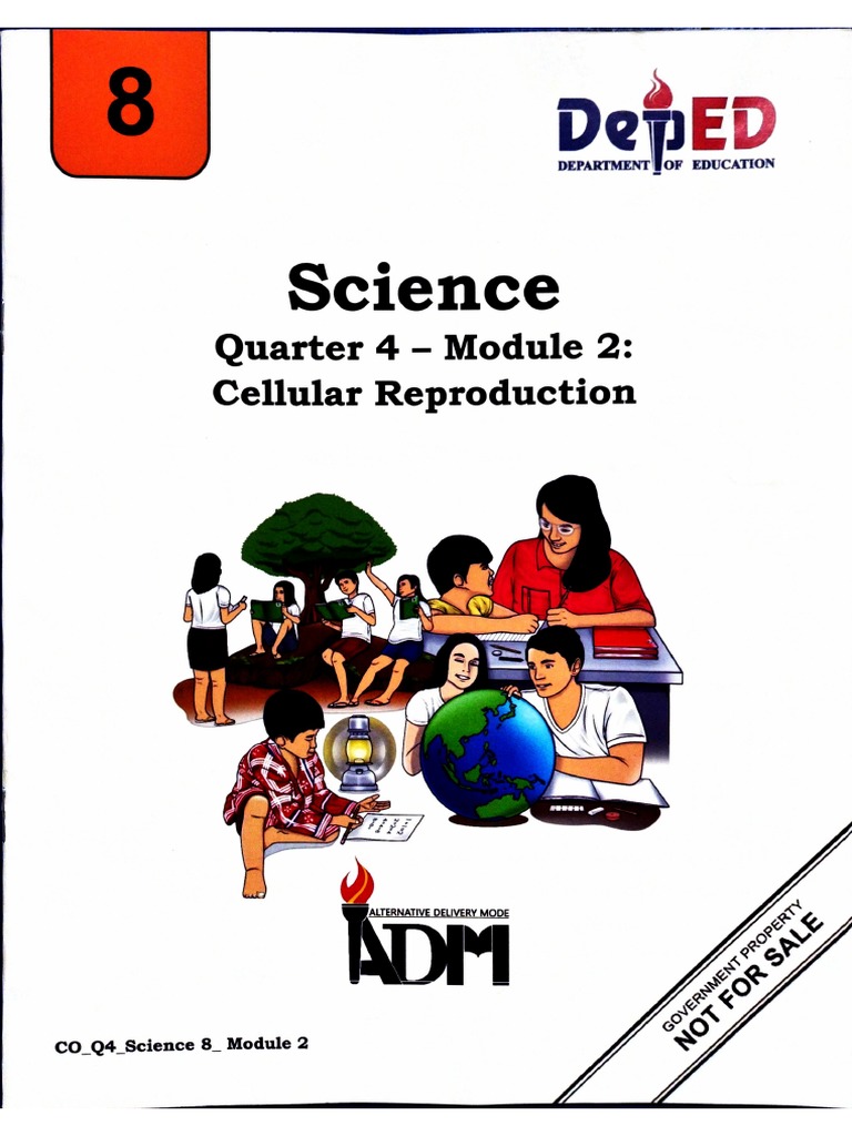 Science 8 Quarter 4 Module 2 - Cellular Reproduction | PDF