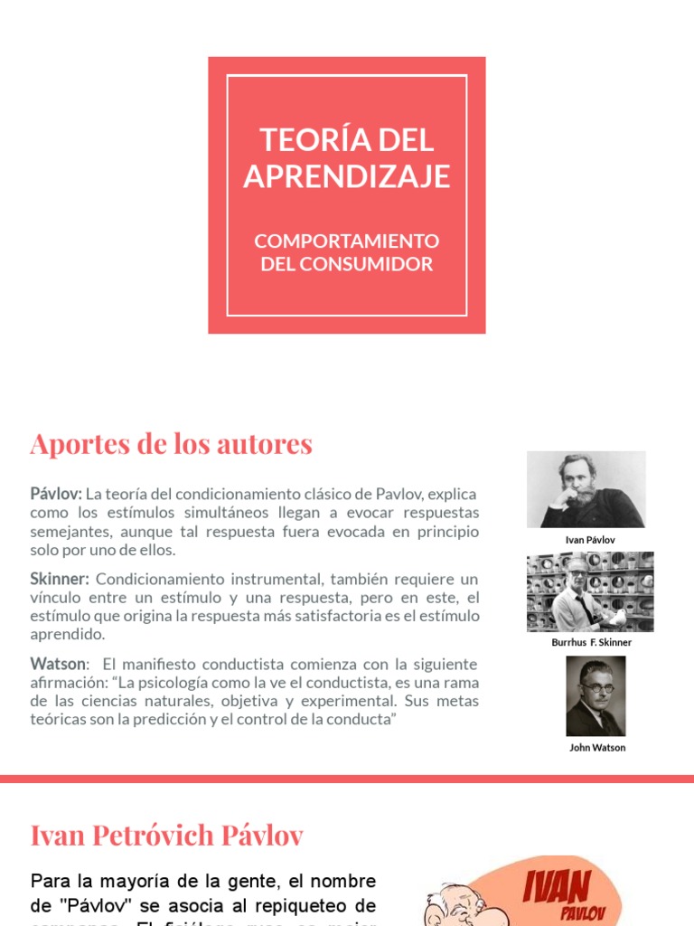 Teoría Del Aprendizaje | Descargar gratis PDF | Aprendizaje | Teoría del aprendizaje (educación)