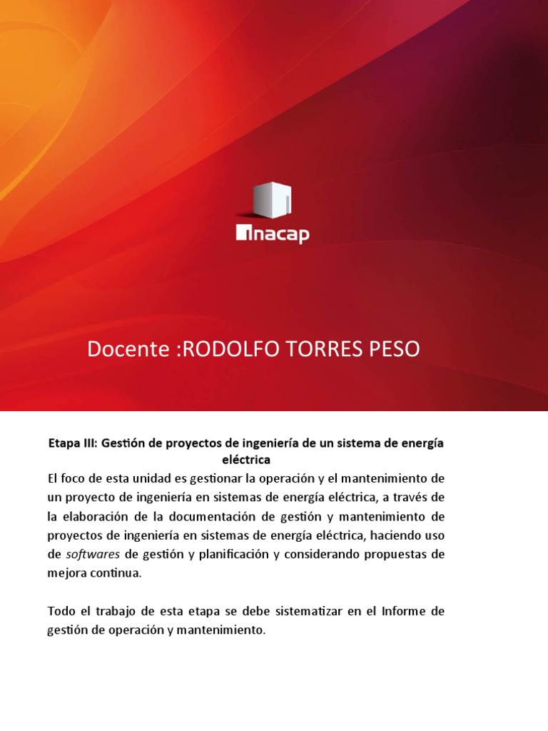 Docente:Rodolfo Torres Peso | PDF | Ingeniería | Informática