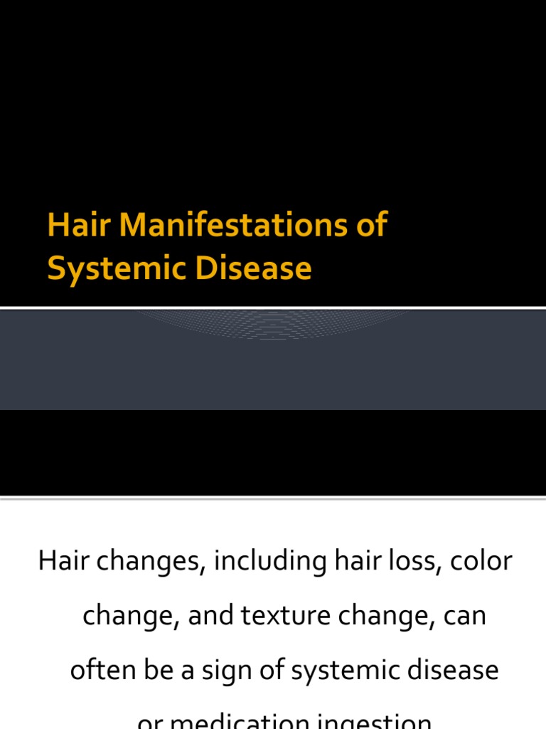 Hair Disorders and Systemic Disease Insights | PDF