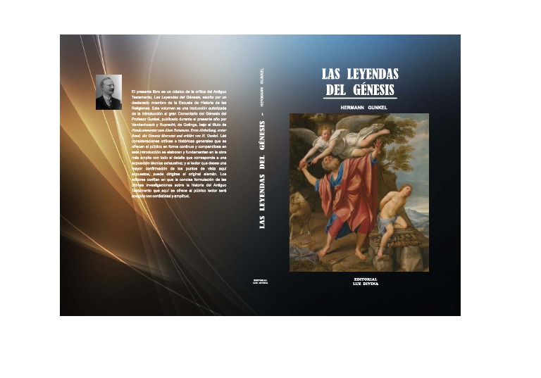 Las Leyendas Del Génesis, Hermann Gunkel, Caratula | PDF