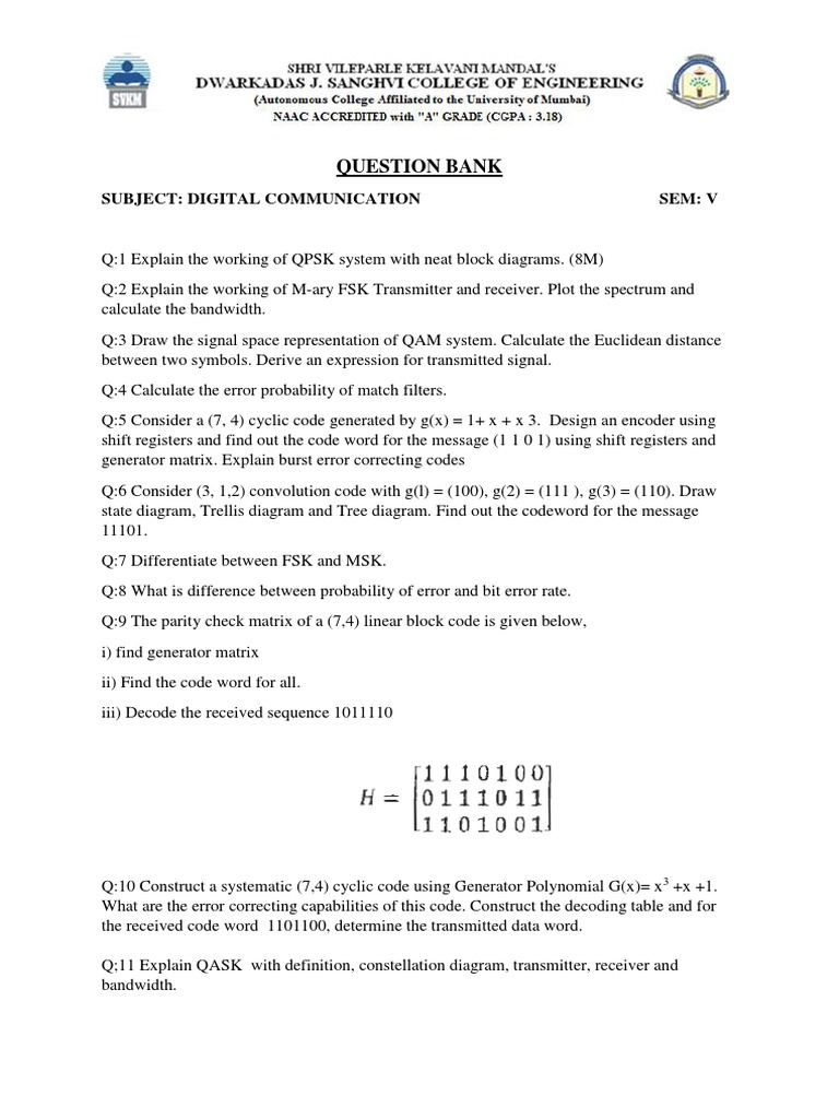 DCOM Question Bank - Final2 | PDF | Code | Naming Conventions