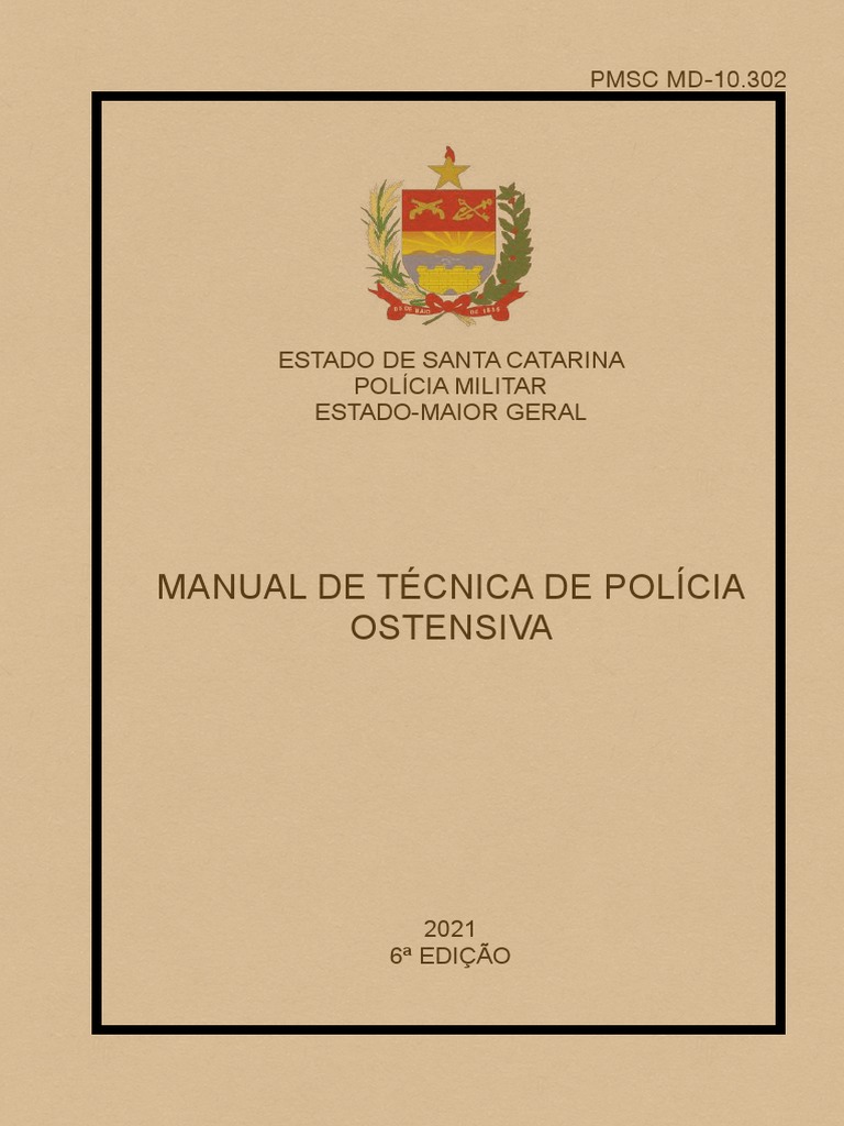 Manual Tecnica Ostensiva | PDF | Direitos Humanos | Polícia