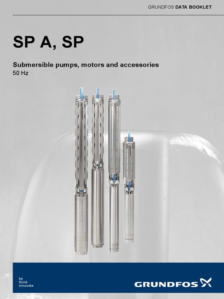SP A, SP: Submersible Pumps, Motors and Accessories | PDF