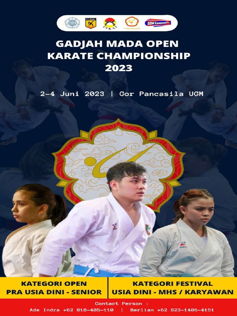 Proposal Gadjah Mada Open 2023 | PDF