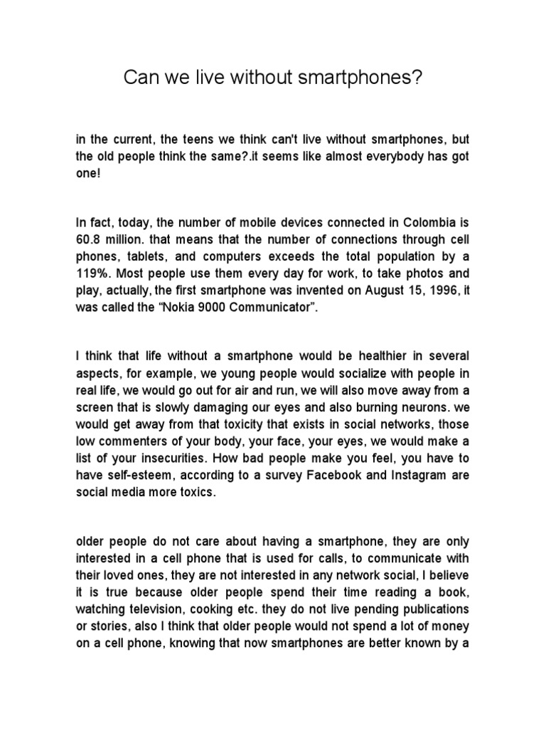 Can We Love Without Smartphones Pdf