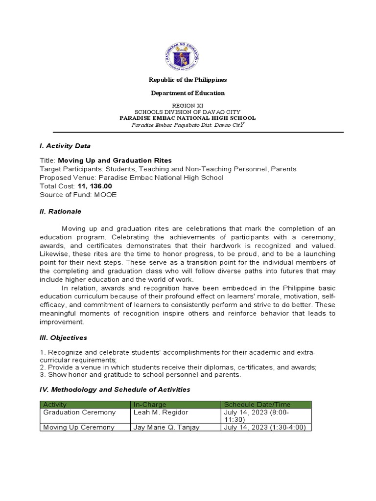 Proposal Grad2023 | PDF | Behavior Modification | Cognition