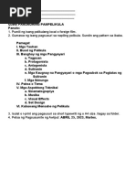 Mga Bahagi NG Suring Basa | PDF