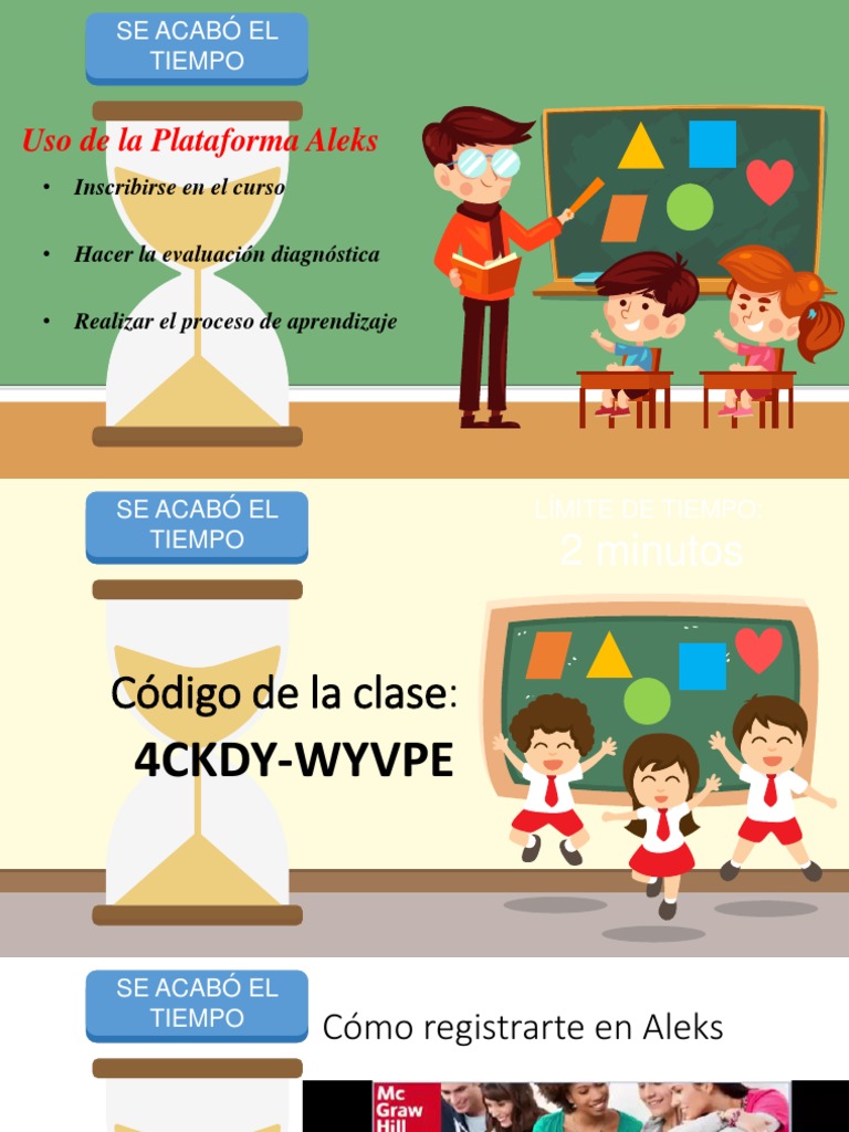 Uso de la Plataforma Aleks | PDF