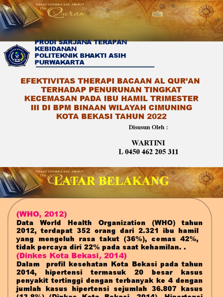 WARTINI Terapi Murottal | PDF