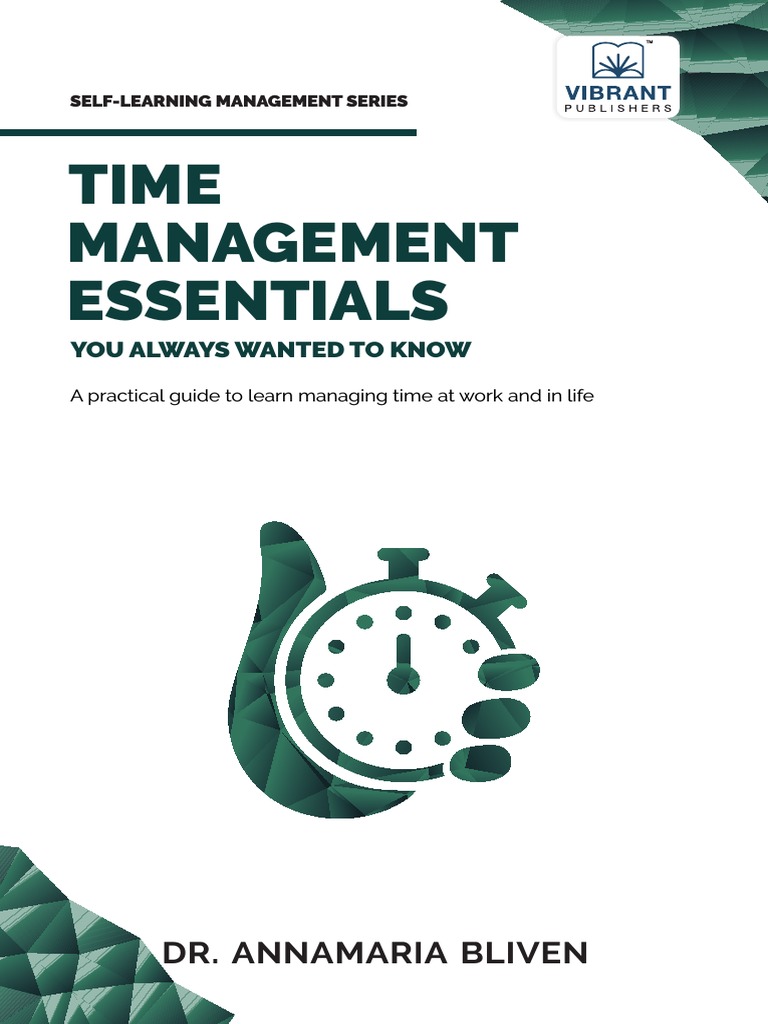 Time Management Essentials | PDF | Books | Fishing Tackle