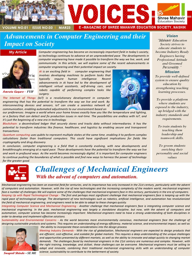 Advancements in Computer Engineering and Their Impact on Society | PDF ...