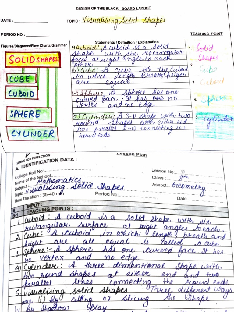 Visualising The Solid Shapes Class 8 TH | Download Free PDF | Linear Programming | Polytopes