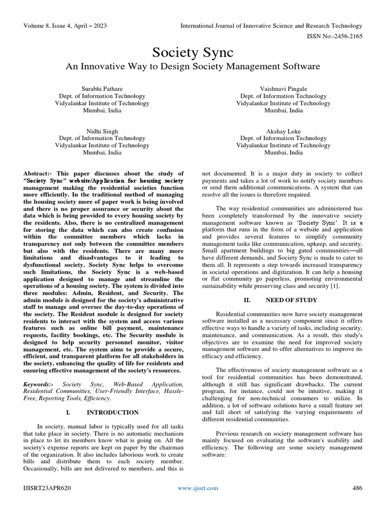 Society Sync | PDF | Usability | Information Technology