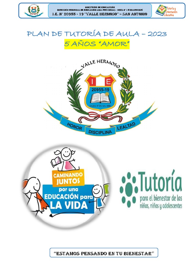 Plan Toe de Aula - Zaida | PDF | Salón de clases | Lima