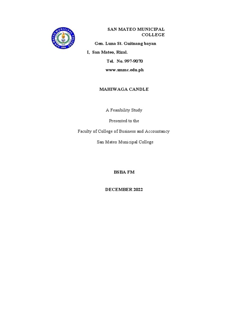 MC Draft | Download Free PDF | Marketing | Candle