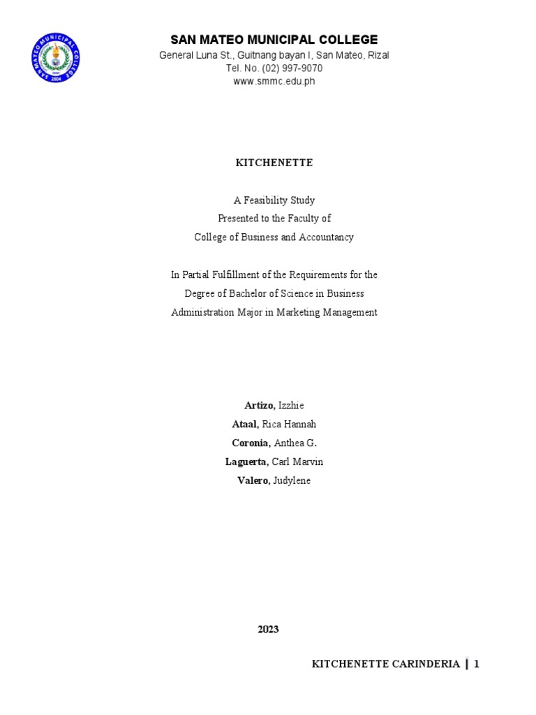 Chapter 1 Group 10 MM 3A Revised | PDF | Food And Drink Preparation ...