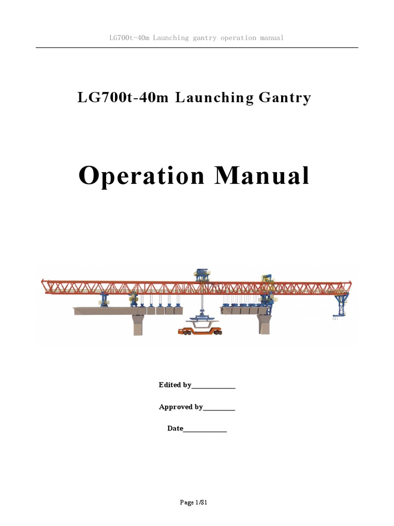 LG700-40 Operation Manual | PDF