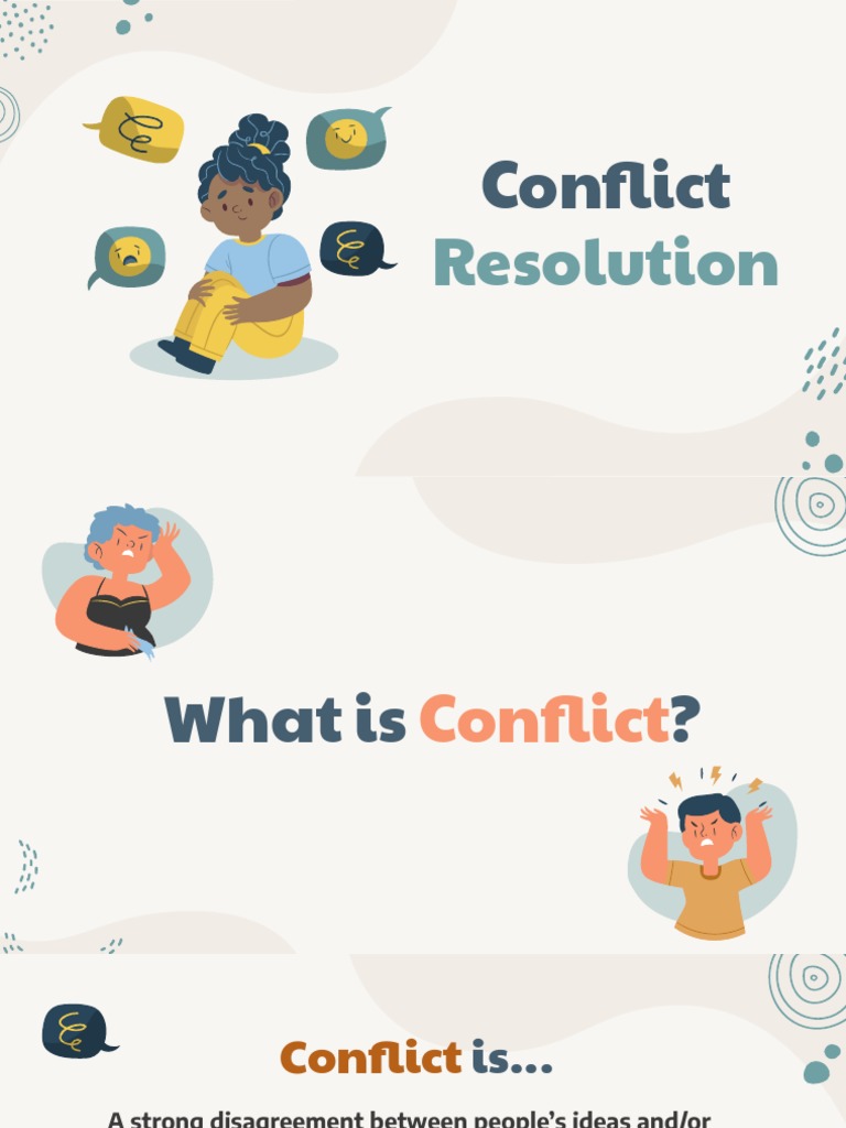 Conflict Resolution-Upper Grades | PDF | Cognitive Science | Psychological Concepts