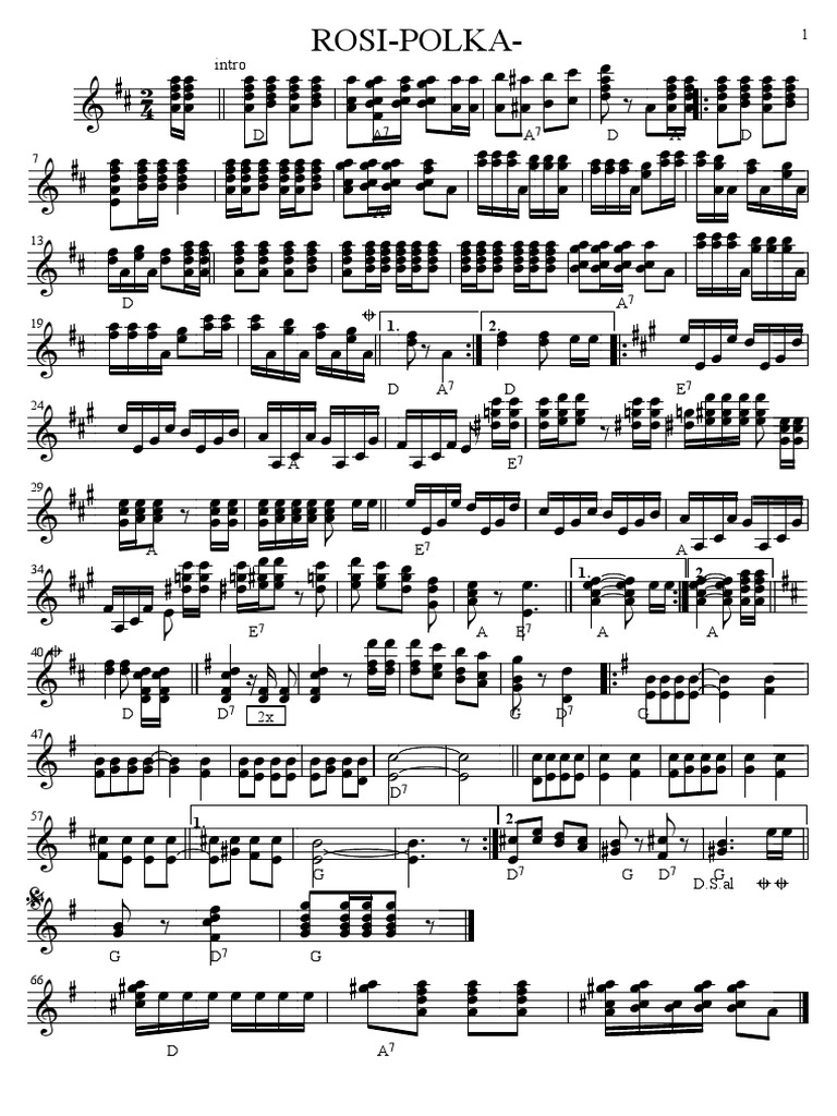 Rosi Polka | PDF