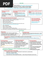 Shock Comparison Chart | PDF | Shock (Circulatory) | Heart