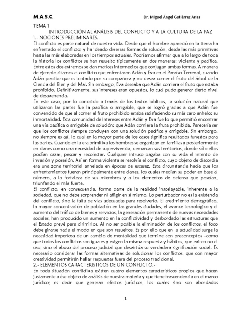 Masc Tema 1 Al 4 | PDF