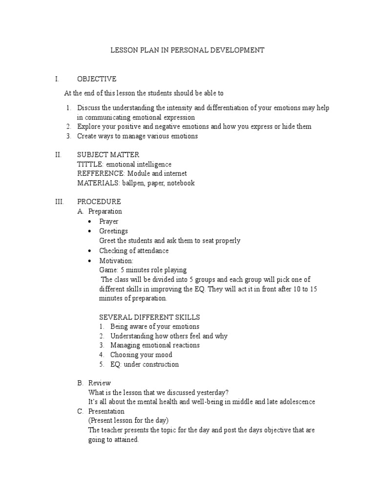 Perdev w8 | PDF | Emotions | Feeling