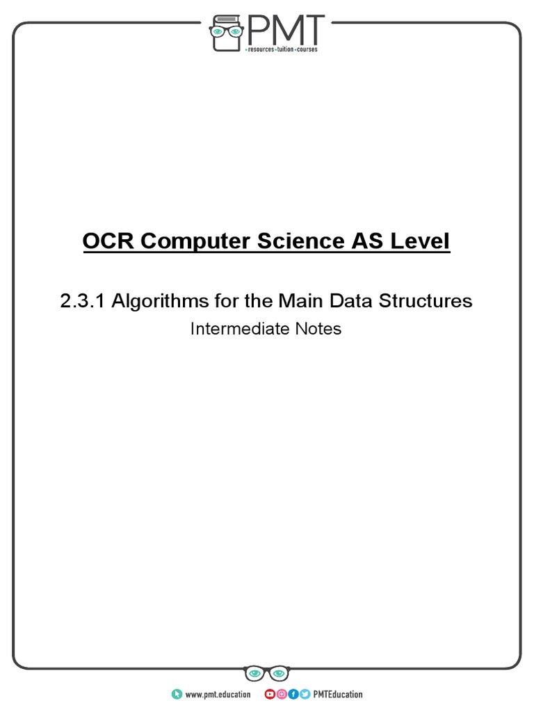 2 3 2 Algorithms For The Main Data Structures Pdf Queue Abstract Data Type Computing