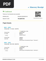 Philippine Airlines Sample Ticket | PDF | Airlines | Transport