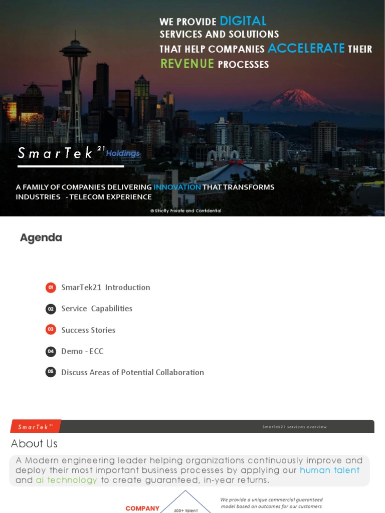 General - SmarTek21-Service Offerings - 01282023 | PDF