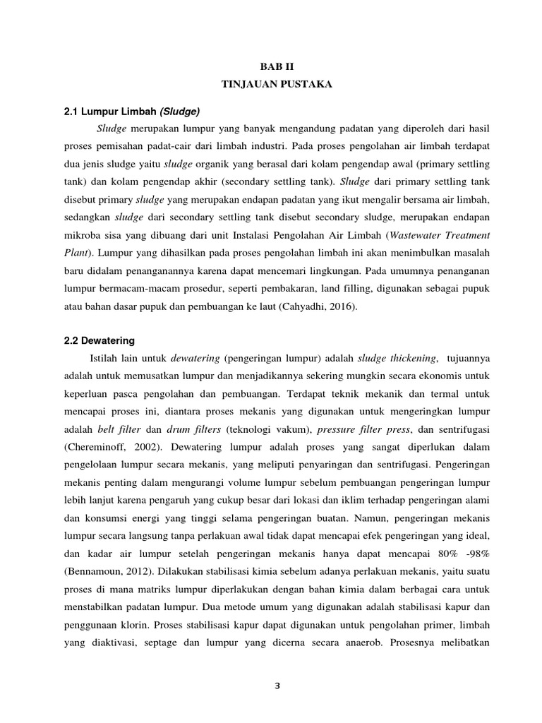Materi Sludge (Lumpur Limbah) | PDF | Griya & Taman | Sains & Matematika
