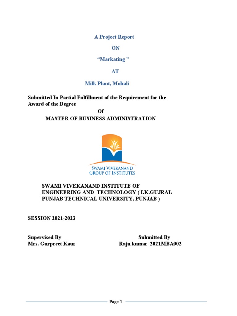 Project Report 4th Sem | PDF