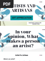 A Course Module For Art Appreciation by Roldan Et Al. 2019 | PDF | Cognition | The Arts