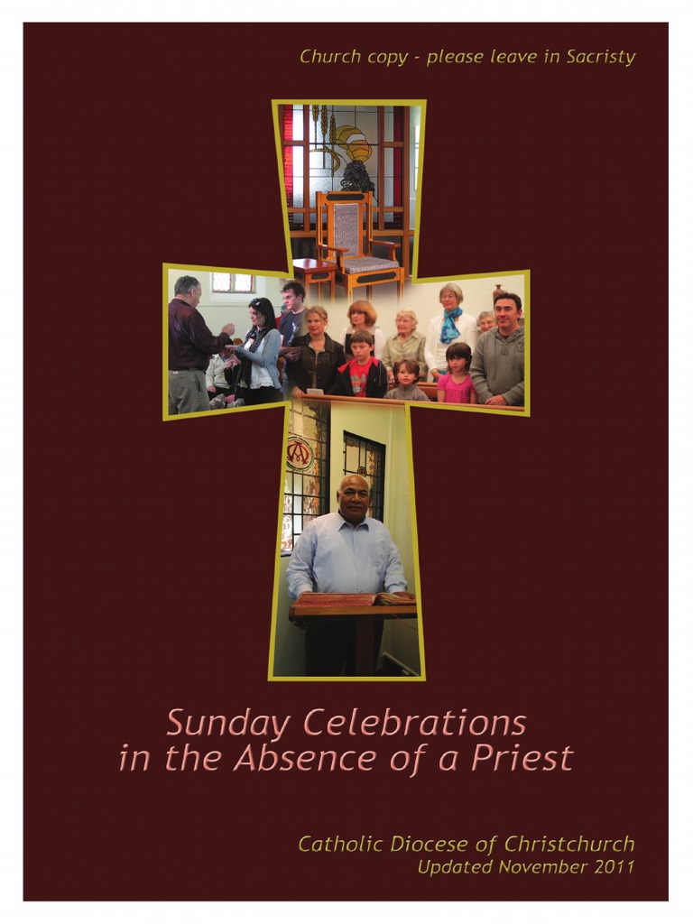 Sunday Celebration Without a Priest | PDF | Eucharist | Mass (Liturgy)