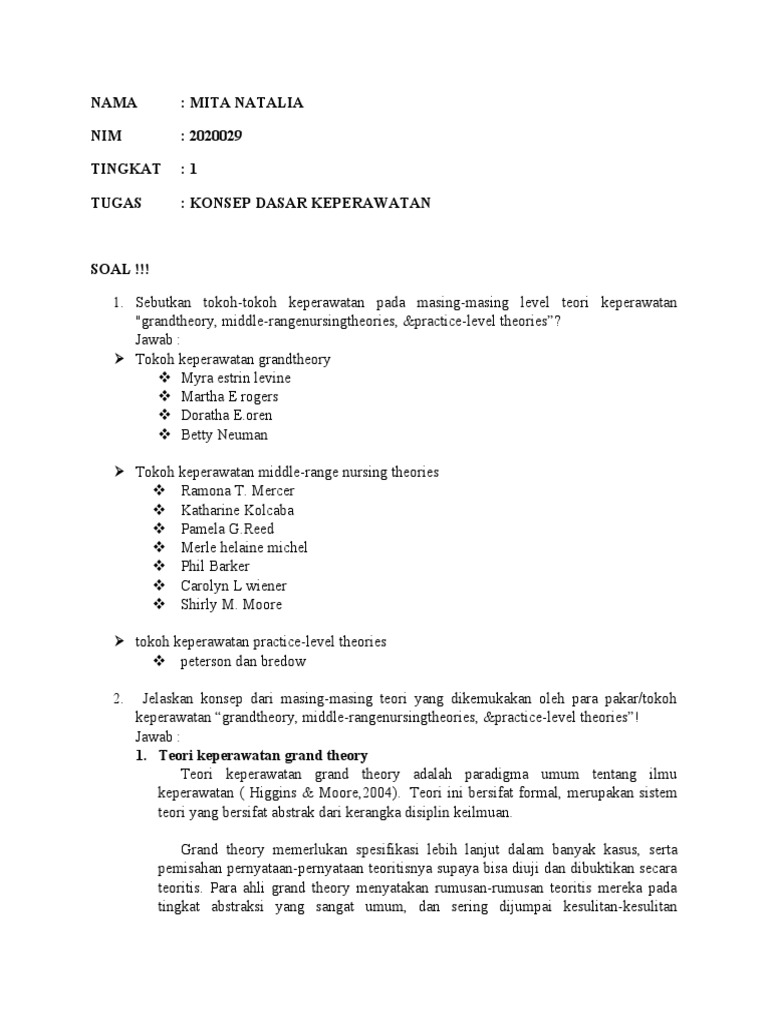 Tugas KDK Mita Natalia | PDF | Sains & Matematika