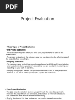 Final Evaluation Guide for Projects | PDF | Evaluation | Methodology